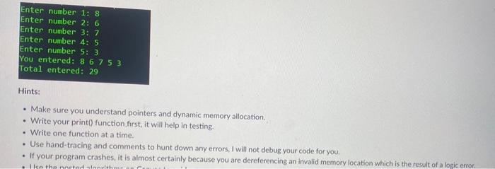 Solved - Perform basic linked list operations. Requirements: | Chegg.com