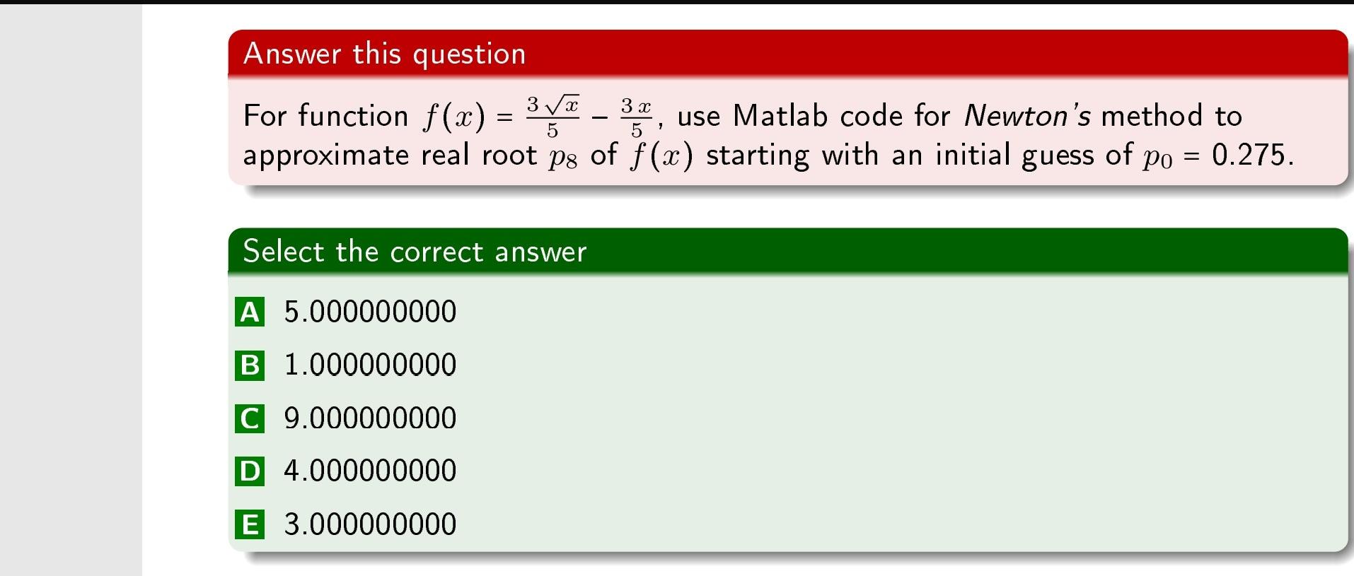 Solved Answer this question The shown program implements | Chegg.com
