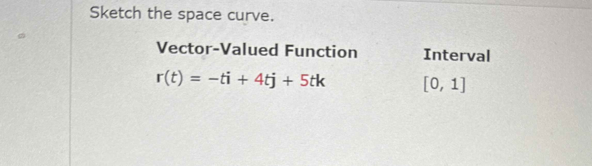 Sketch the plane curve.r(t)=t3i+t2j,[0,1]Sketch the | Chegg.com