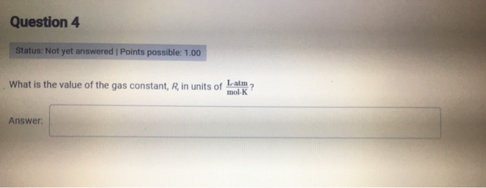Solved Question 1 Status: Not yet answered Points possible: | Chegg.com