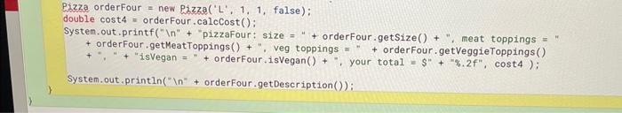 Solved - Private instance variables to store the size of the | Chegg.com