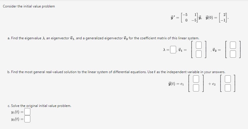 Solved Consider the initial value | Chegg.com