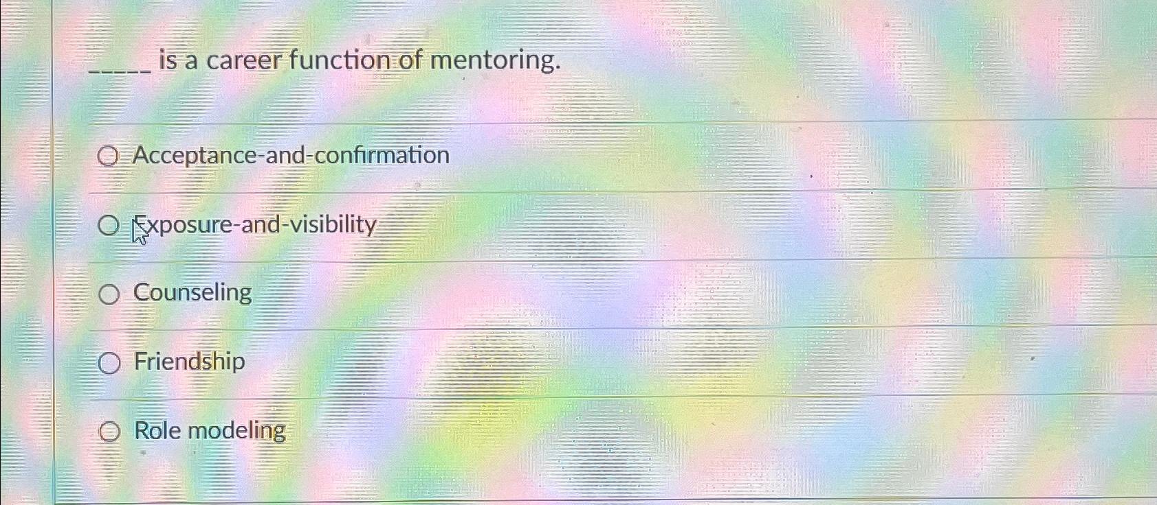 Solved is a career function of | Chegg.com