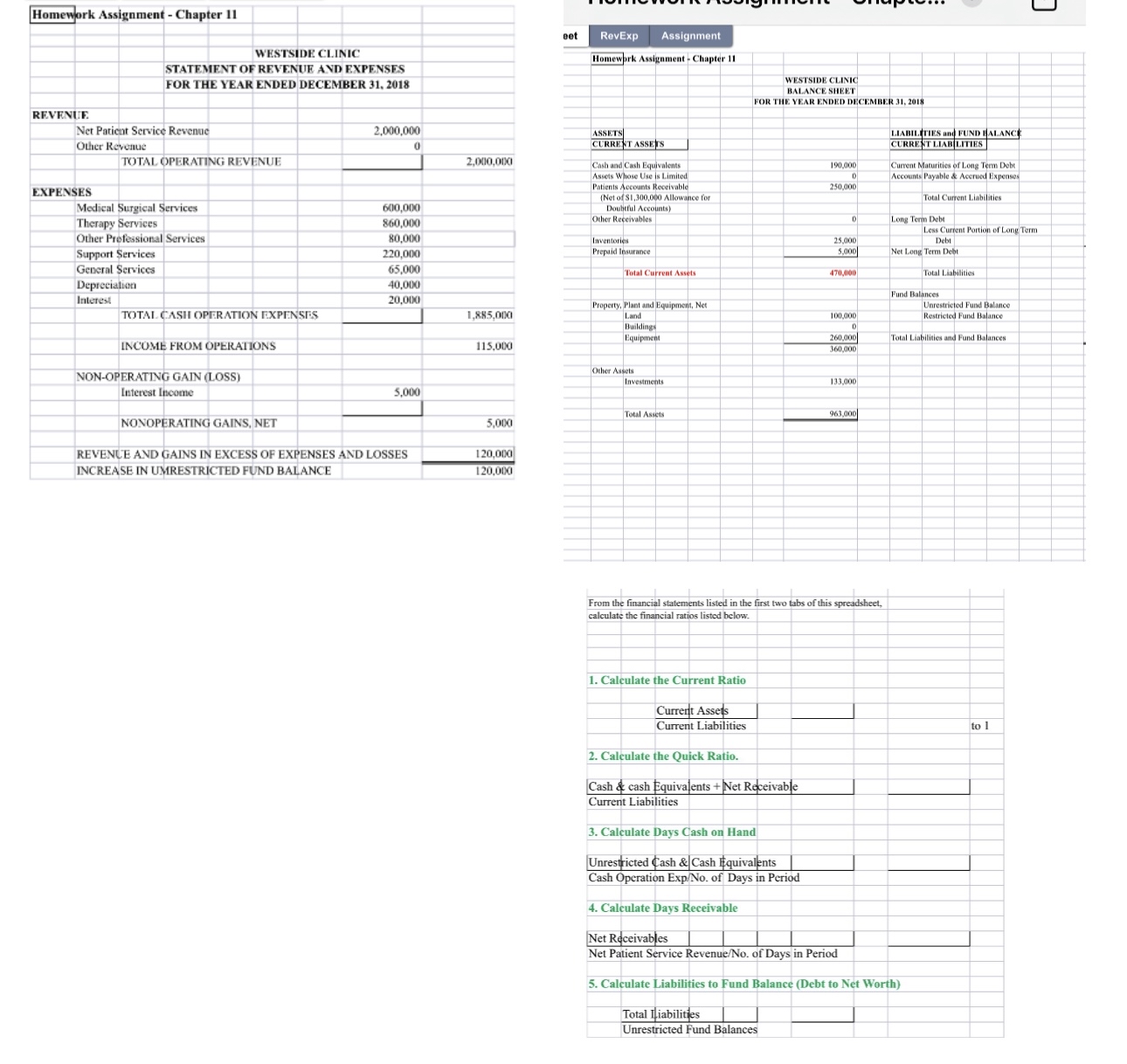 1. ﻿Calculate the Current Ratio2. ﻿Calculate the | Chegg.com
