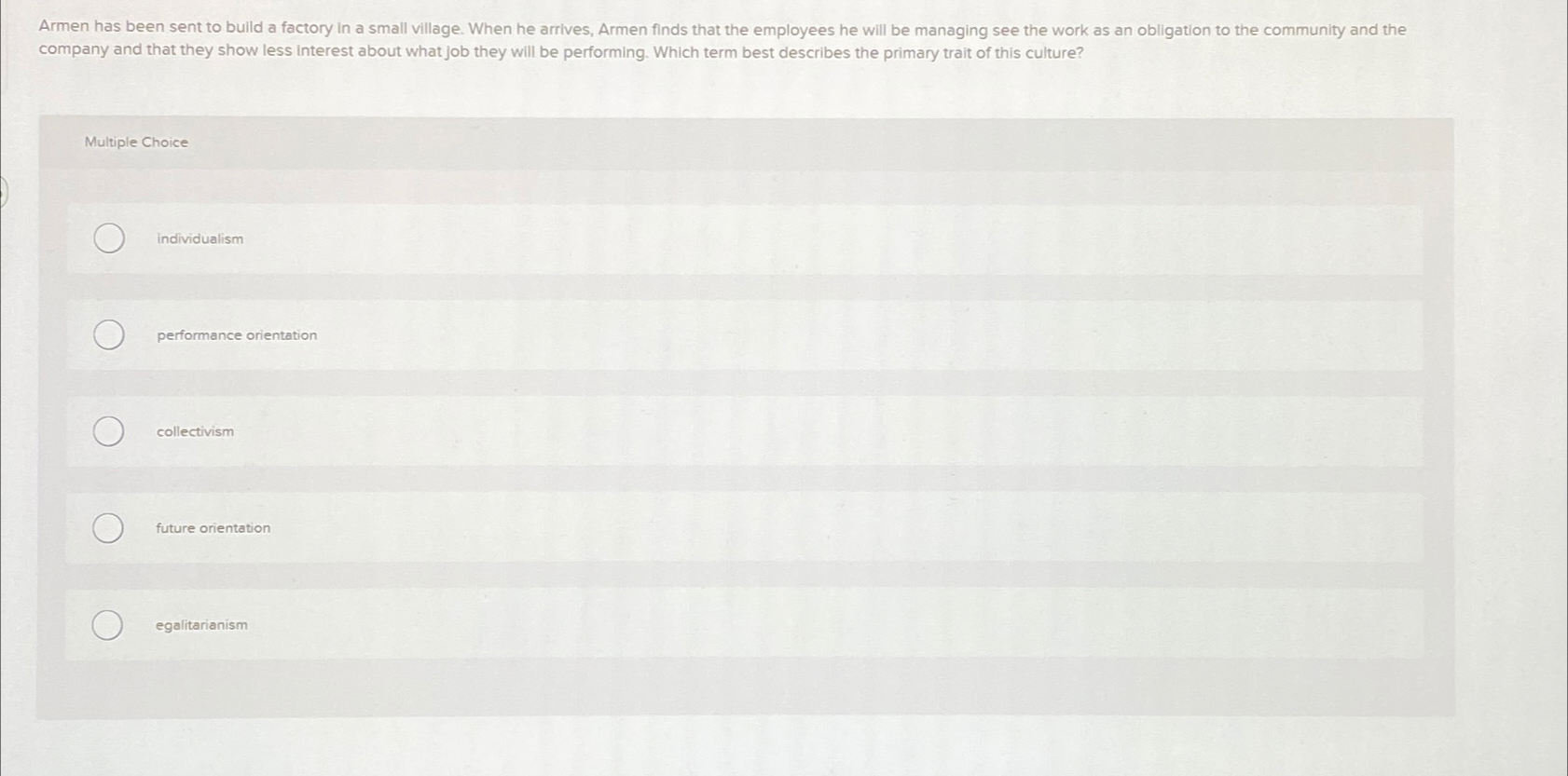 Solved company and that they show less interest about what | Chegg.com
