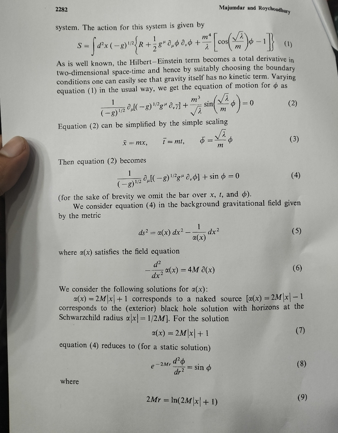 Solved I would like help explaining equations (1)-(15) ﻿in | Chegg.com