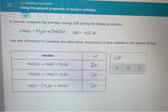 Solved III O CHEMICAL REACTIONS Using the general properties | Chegg.com