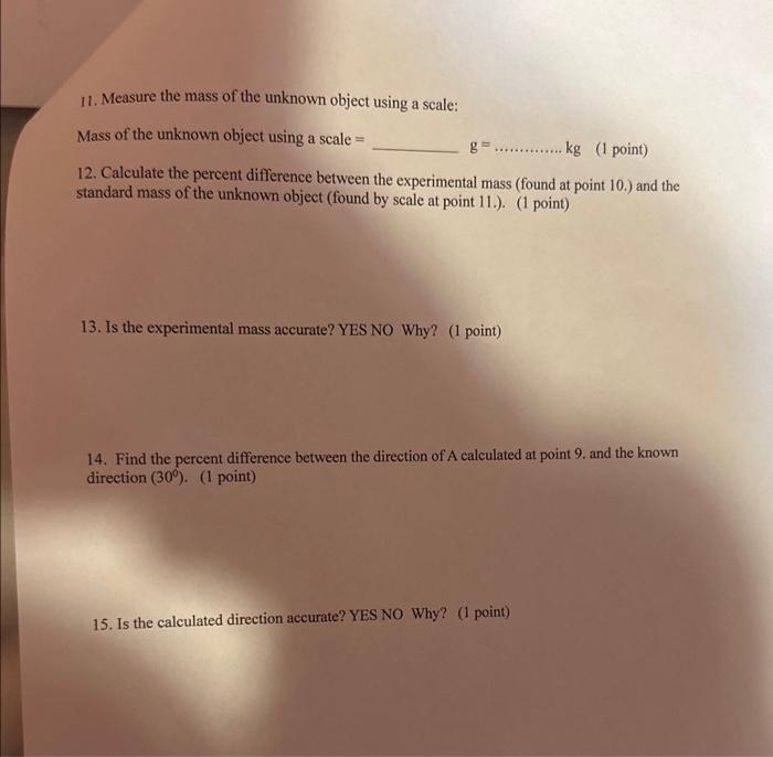 Solved Lab Report 9 Force Table ( 23 points) To get credit, | Chegg.com