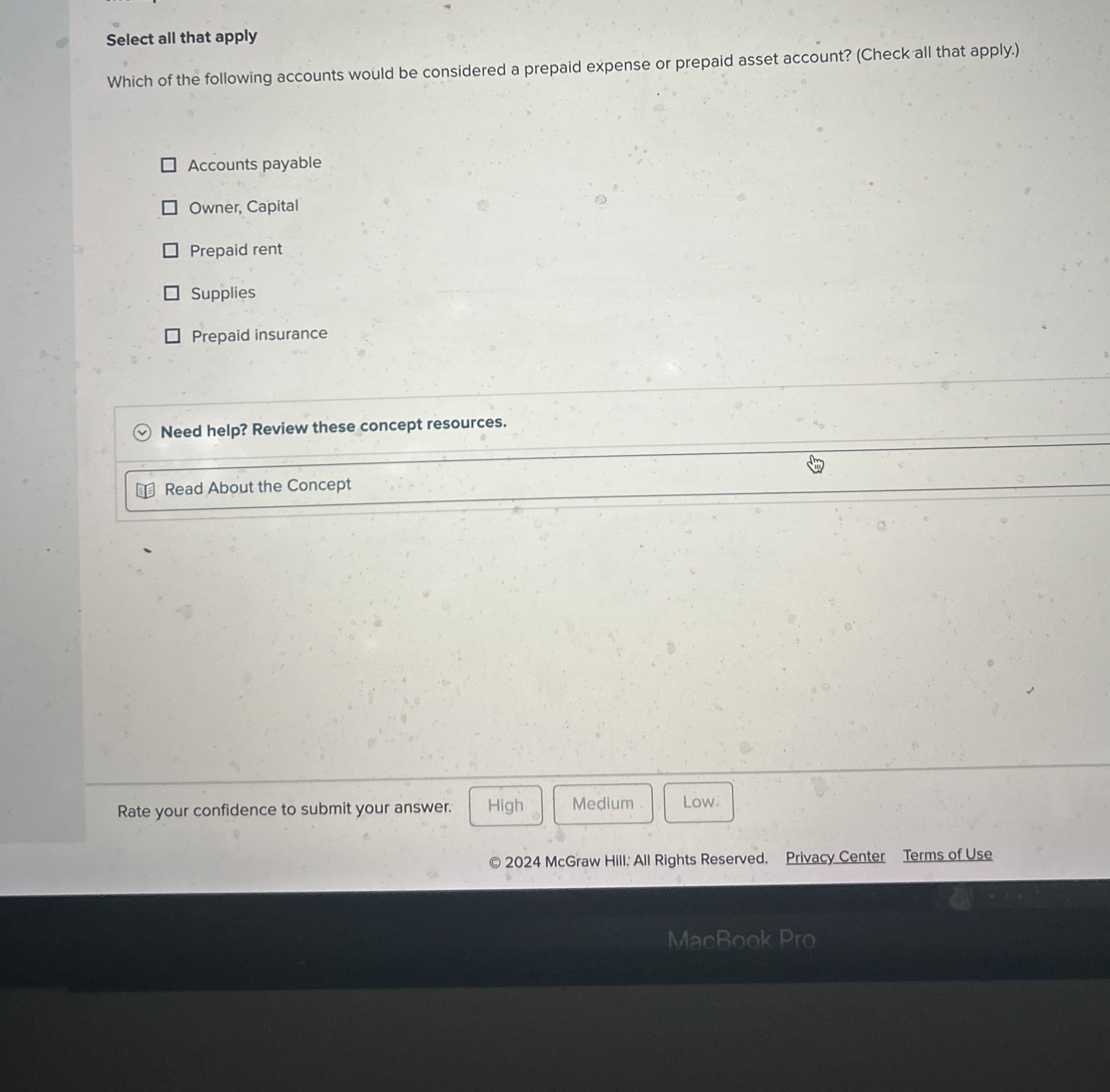 Solved Select all that applyWhich of the following accounts | Chegg.com