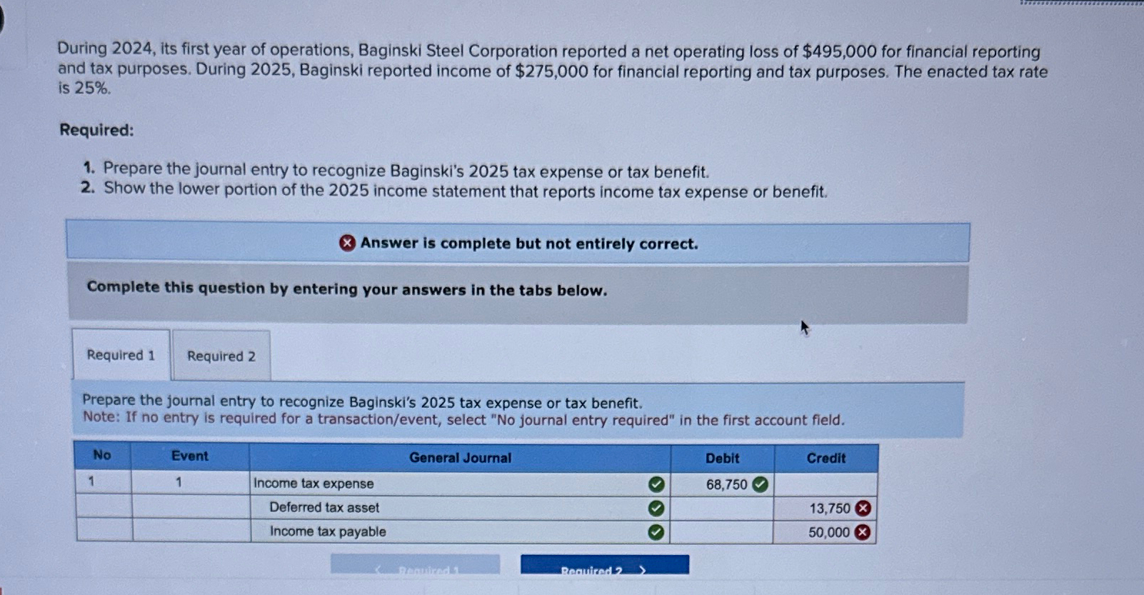 Solved During 2024, ﻿its first year of operations, Baginski | Chegg.com