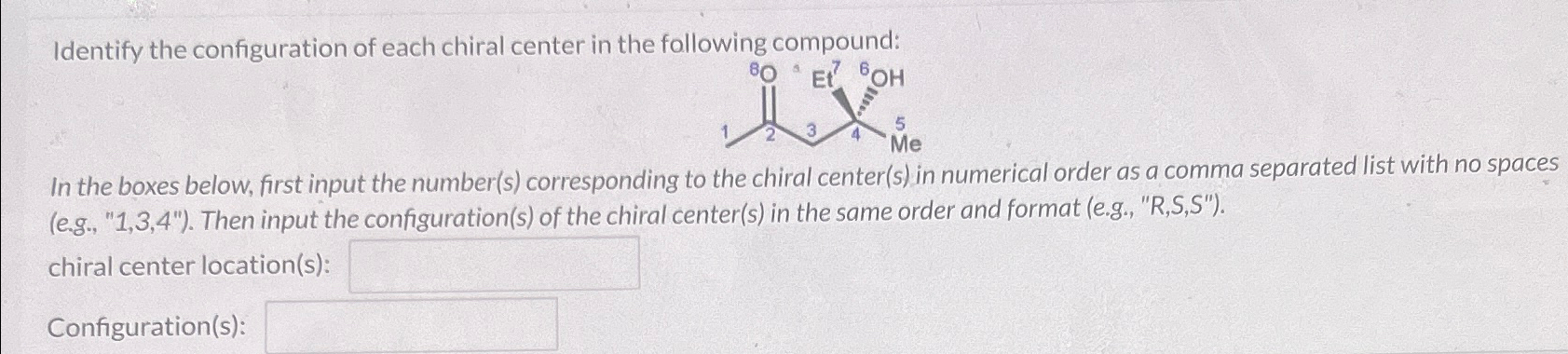 Solved Identify the configuration of each chiral center in | Chegg.com