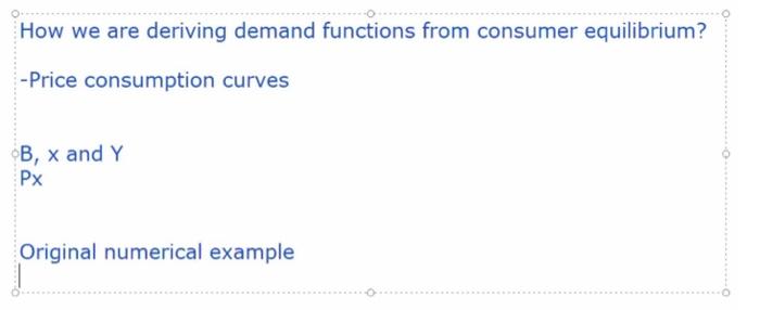 Solved How we are deriving demand functions from consumer | Chegg.com