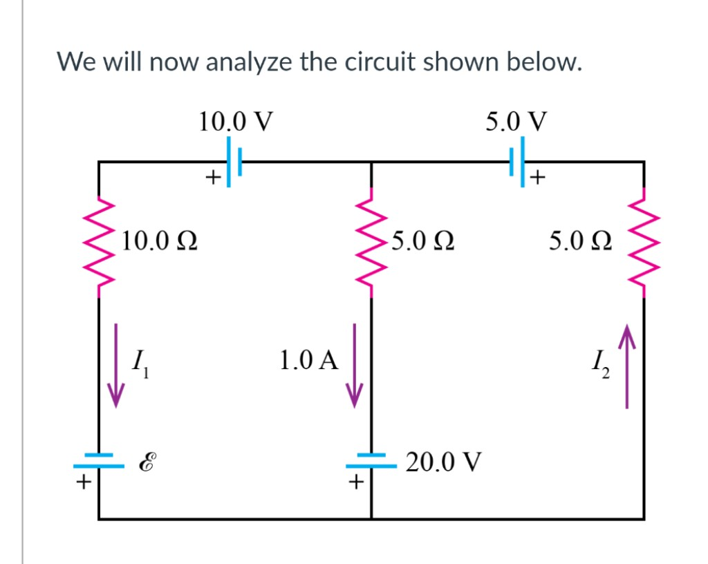 Solved Next, find a junction and apply Kirchhoff's Junction | Chegg.com