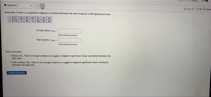 Solved Question 3 Bipi Detal Determine if there is a | Chegg.com