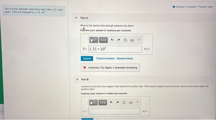 Solved A Review Constants 1 Periodic Table Two | Chegg.com