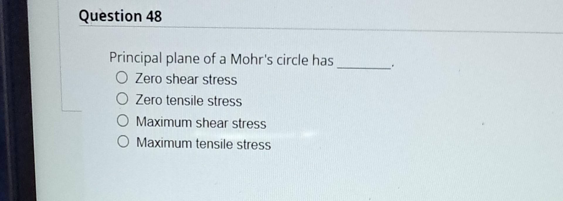 SI units of Bending moment is kN kN2 kNm kmPrincipal | Chegg.com