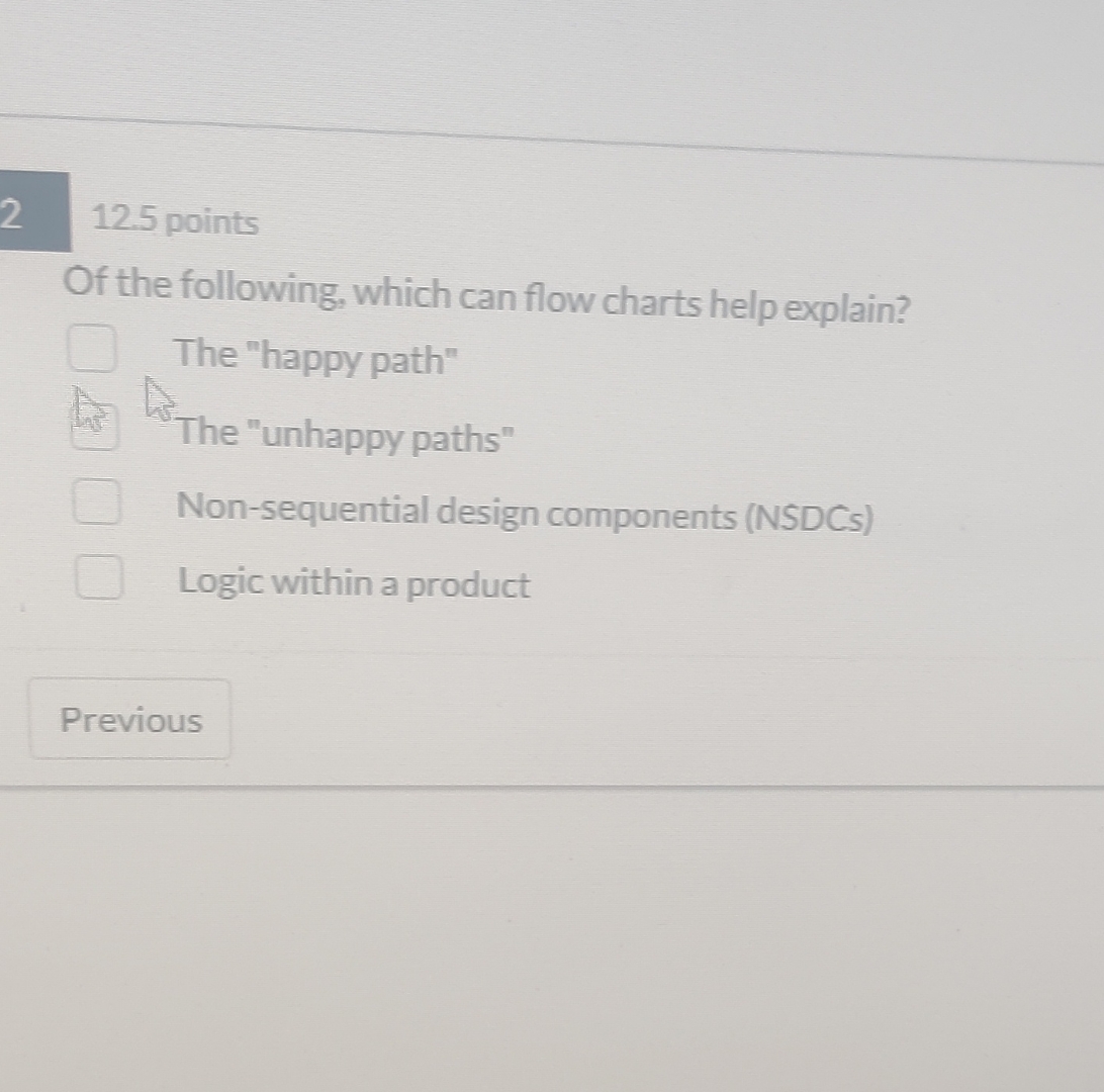 Solved 12.5 ﻿pointsOf the following, which can flow charts | Chegg.com