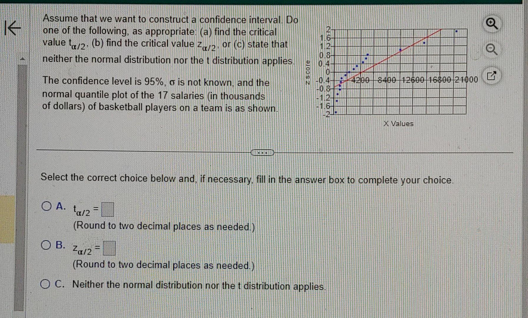Solved Assume that we want to construct a confidence | Chegg.com
