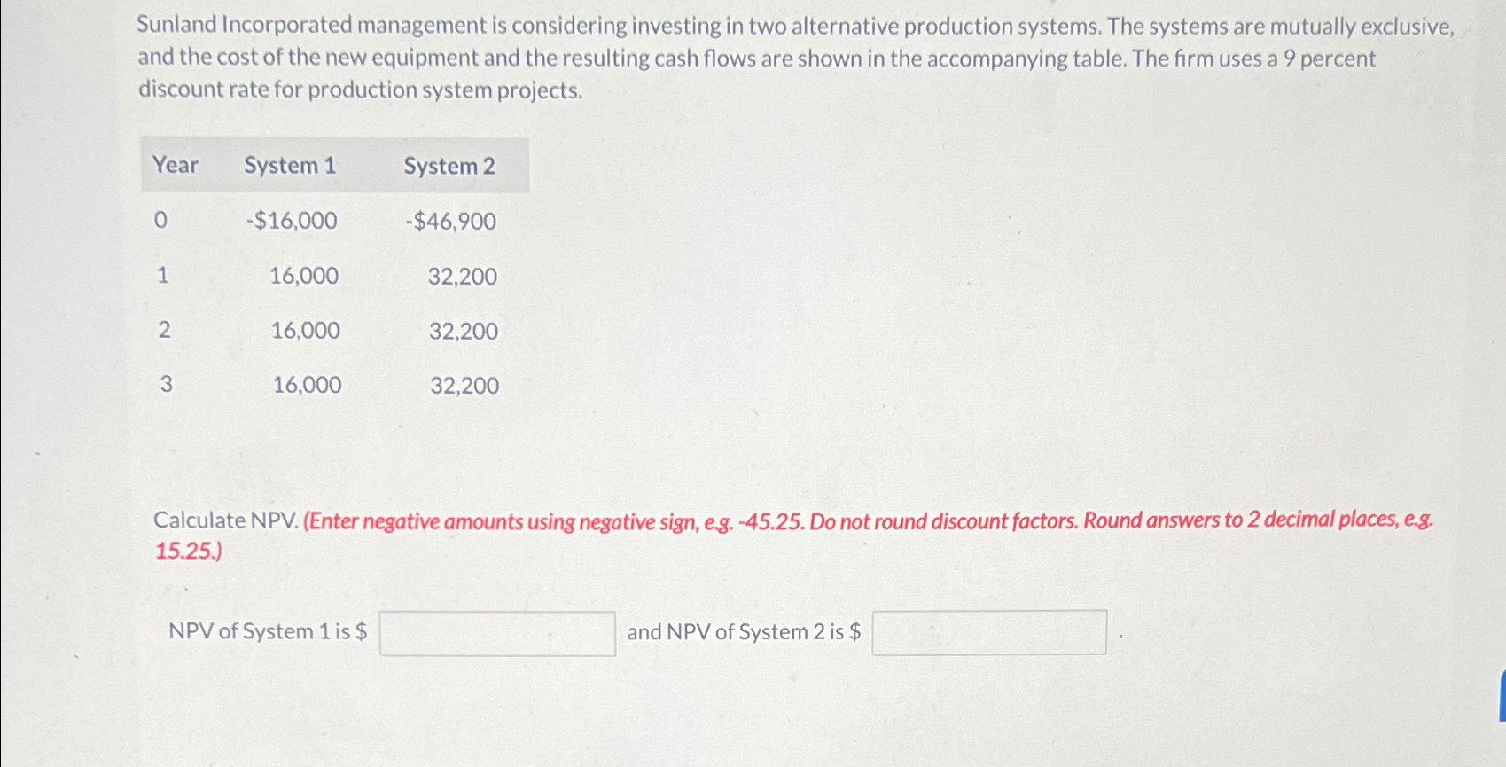 Solved Sunland Incorporated management is considering | Chegg.com