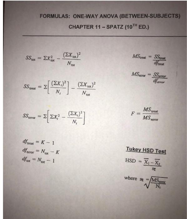 Solved How do I do this problem utilizing these formulas | Chegg.com