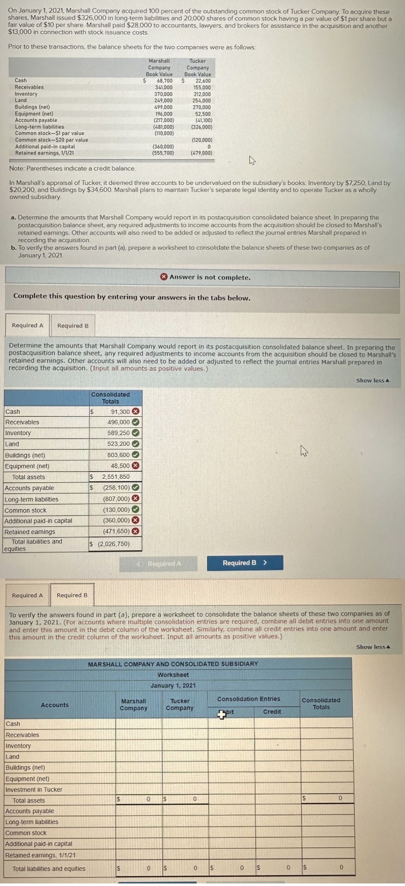 Solved Can you help me with part A and B and show how you | Chegg.com