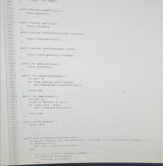 Solved Figure 1 depicts the classes to which you will | Chegg.com