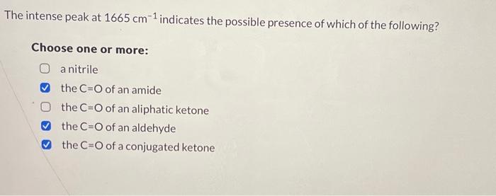 Solved An organic compound has the formula C8H9NO and the IR | Chegg.com