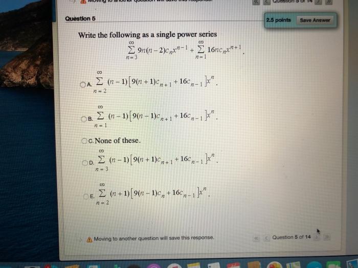 Solved Question 5 25 Points Save Answer Write The Following 