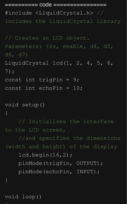 Solved This is a lab that shows how to use a liquid crystal | Chegg.com