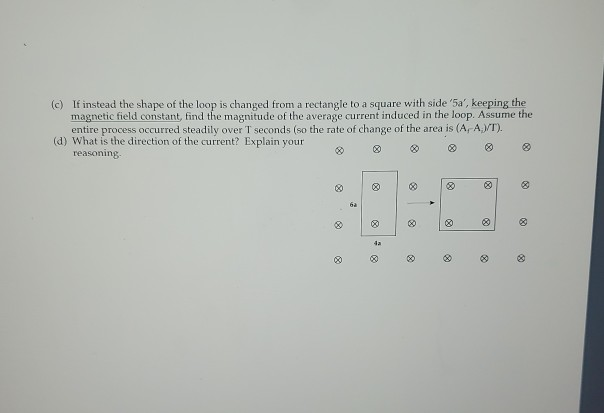 Solved 11. (12 pts) A conducting rectangular loop of | Chegg.com