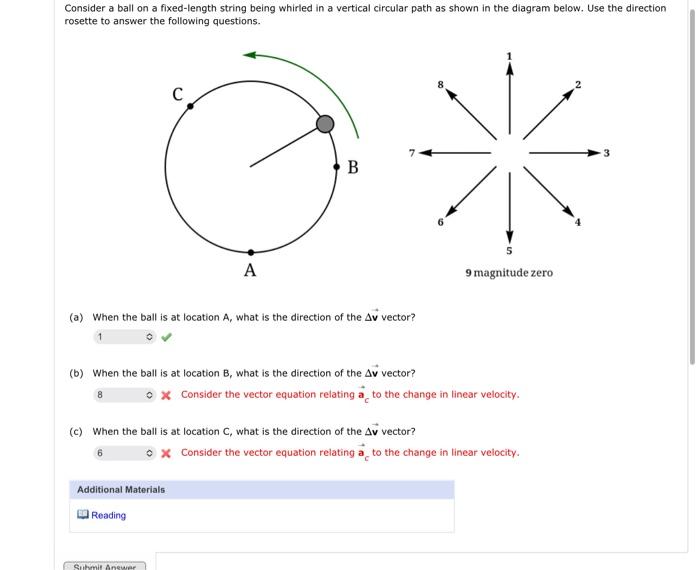 Solved Consider a ball on a fixed-length string being | Chegg.com