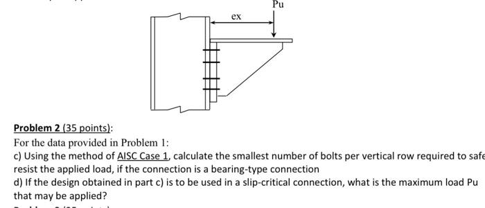 Problem 2 ( 35 points): For the data provided in | Chegg.com