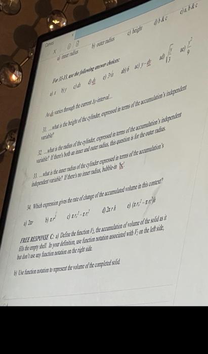 please help asap on all | Chegg.com