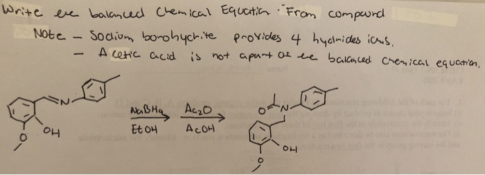Solved Write eve balanced Chemical Equation from compound | Chegg.com