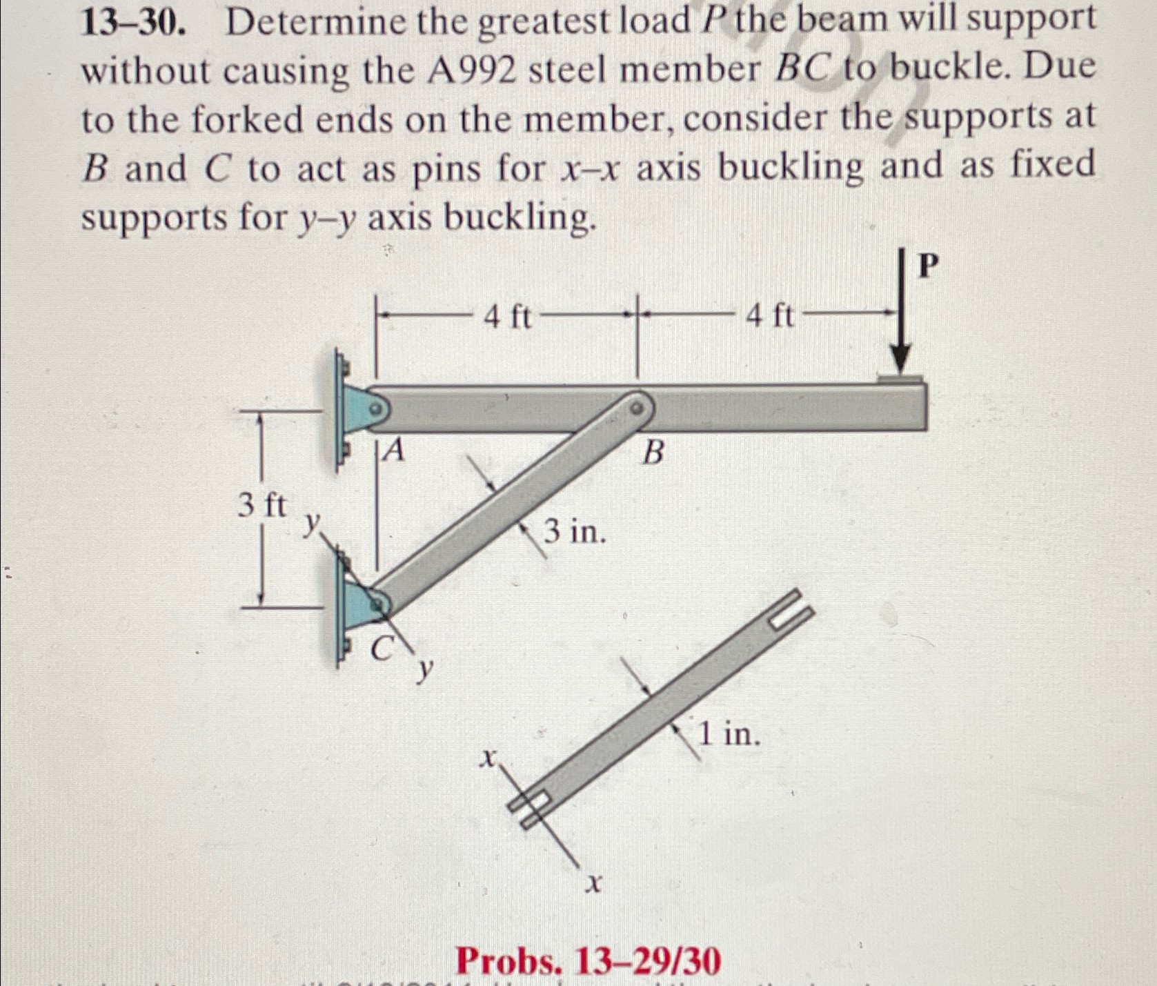 Solved 13-30. ﻿Determine the greatest load P ﻿the beam will | Chegg.com