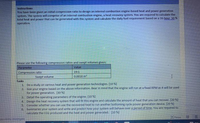 Solved Instructions You have been given an initial | Chegg.com