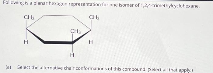 Solved Following is a planar hexagon representation for one | Chegg.com