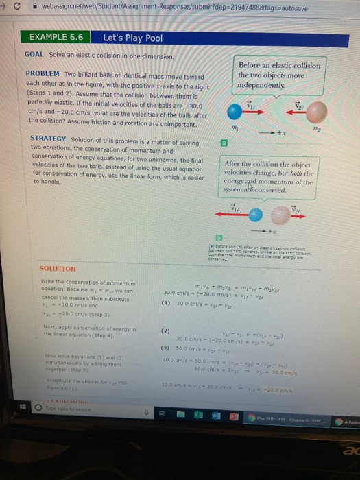 Solved > C w ebassign.net/web/Student/Assignment | Chegg.com