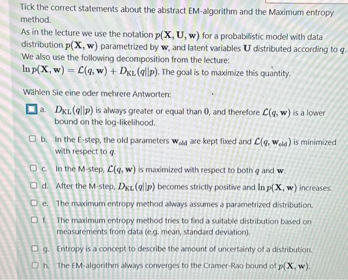 Solved Tick the correct statements about the abstract | Chegg.com