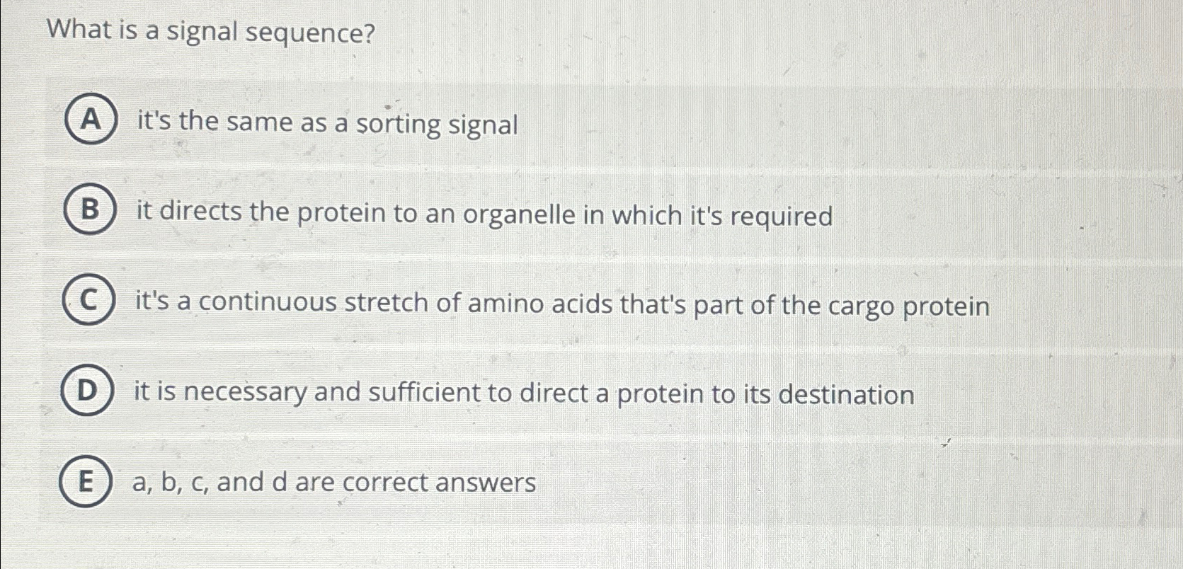 Solved What is a signal sequence?it's the same as a sorting | Chegg.com
