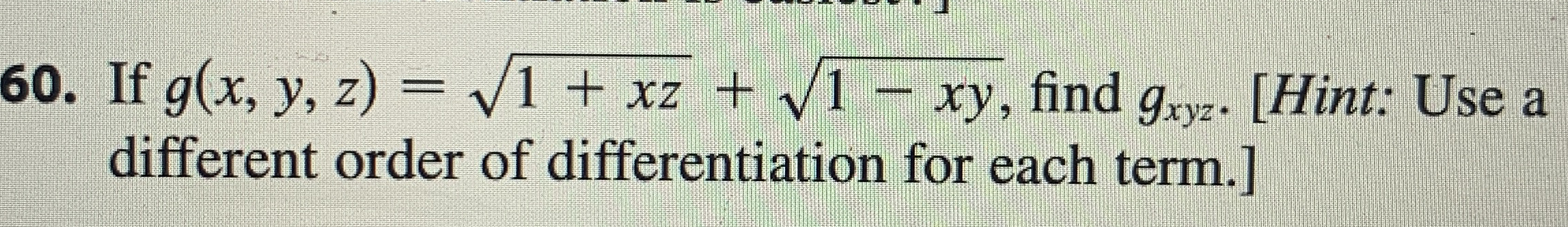 Solved Use implicit differentiation to find delzdelx and | Chegg.com