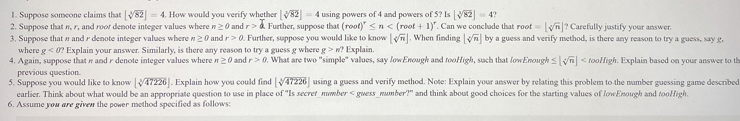 Suppose someone claims that |??823???|=4. ﻿How would | Chegg.com