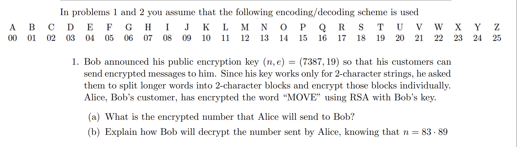 Solved In Problems 1 ﻿and 2 ﻿you Assume That The Following 1946