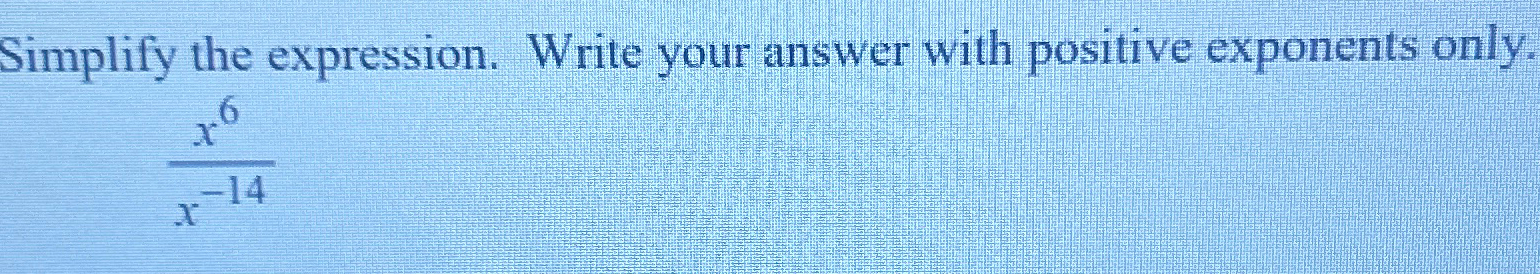 Solved Simplify the expression. Write your answer with | Chegg.com