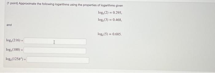 Solved (1 point) Rewrite the expression | Chegg.com