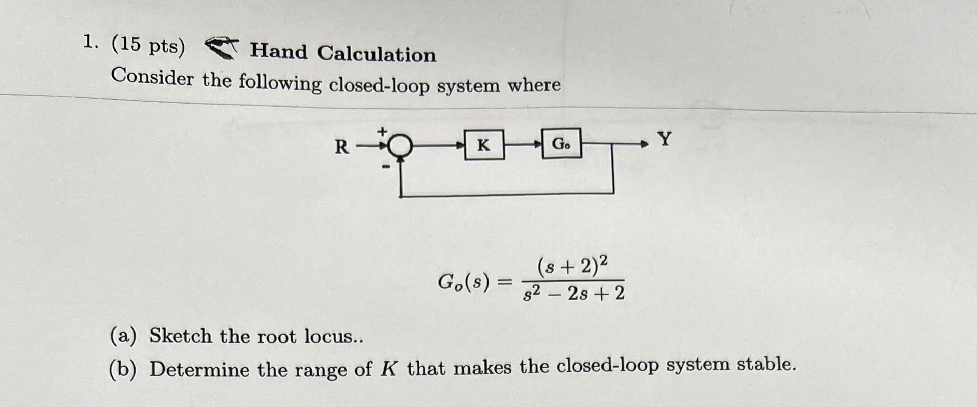Solved 1. (15 pts) Hand Calculation Consider the following | Chegg.com Solved 1. (15 pts) Hand Calculation Consider the following | Chegg.com