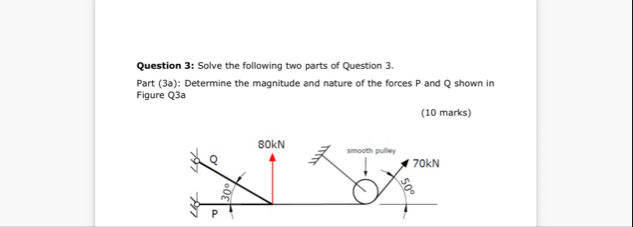 Solved Question 3: Solve the following two parts of Question | Chegg.com