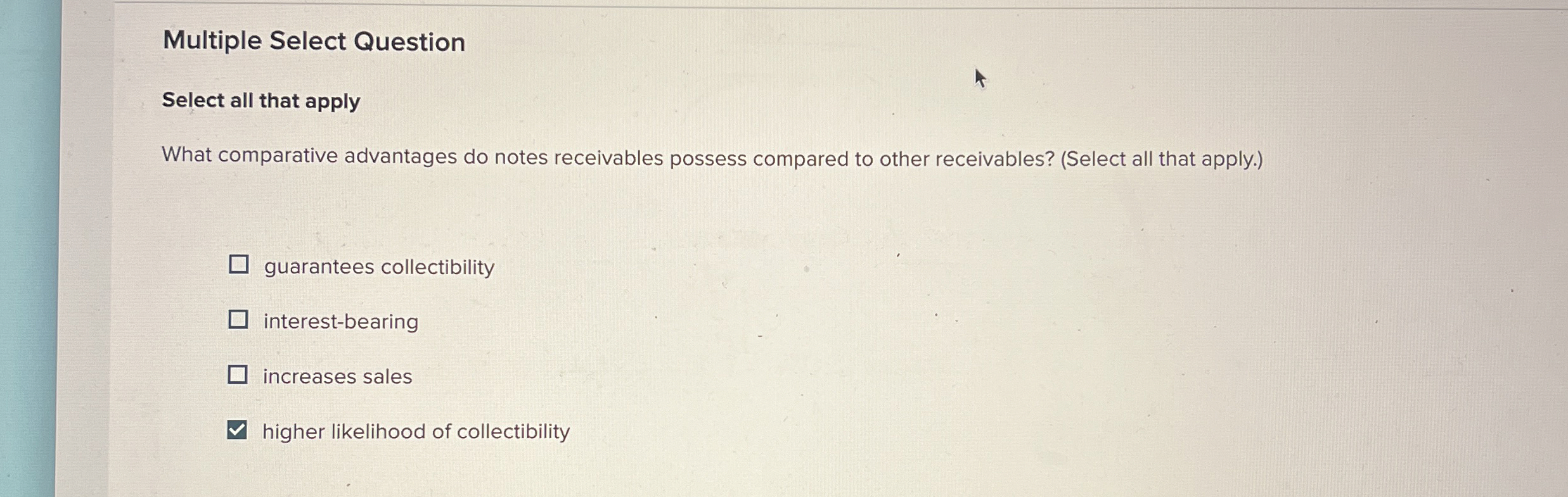 Solved Multiple Select QuestionSelect all that applyWhat | Chegg.com