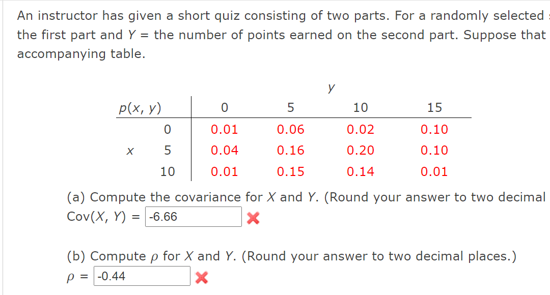 Solved An instructor has given a short quiz consisting of | Chegg.com