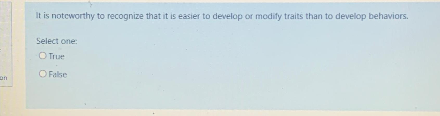 Solved It is noteworthy to recognize that it is easier to | Chegg.com